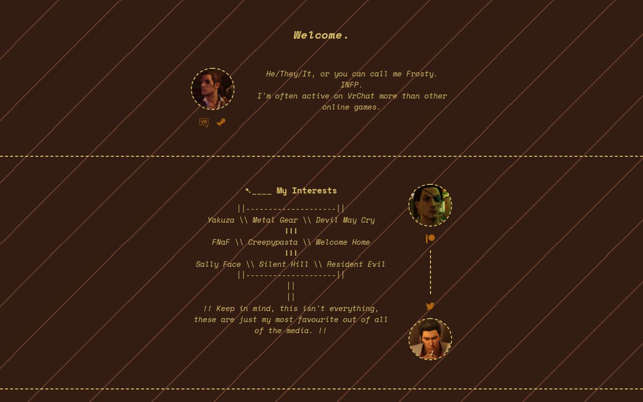 Frosty's Updated Carrd